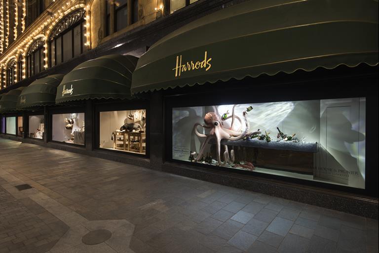 Harrods Food Halls window takeover revealed | News | The Grocer